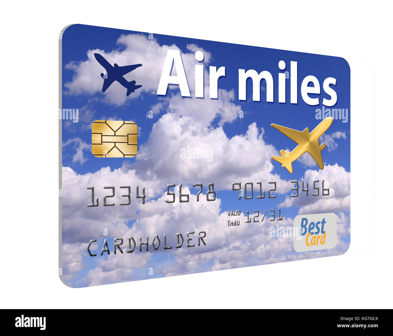 Air miles and rewards credit card Stock Photo - Alamy