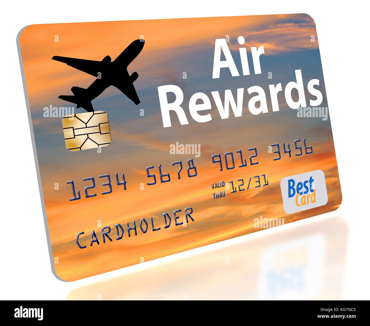 Air miles and rewards credit card Stock Photo - Alamy