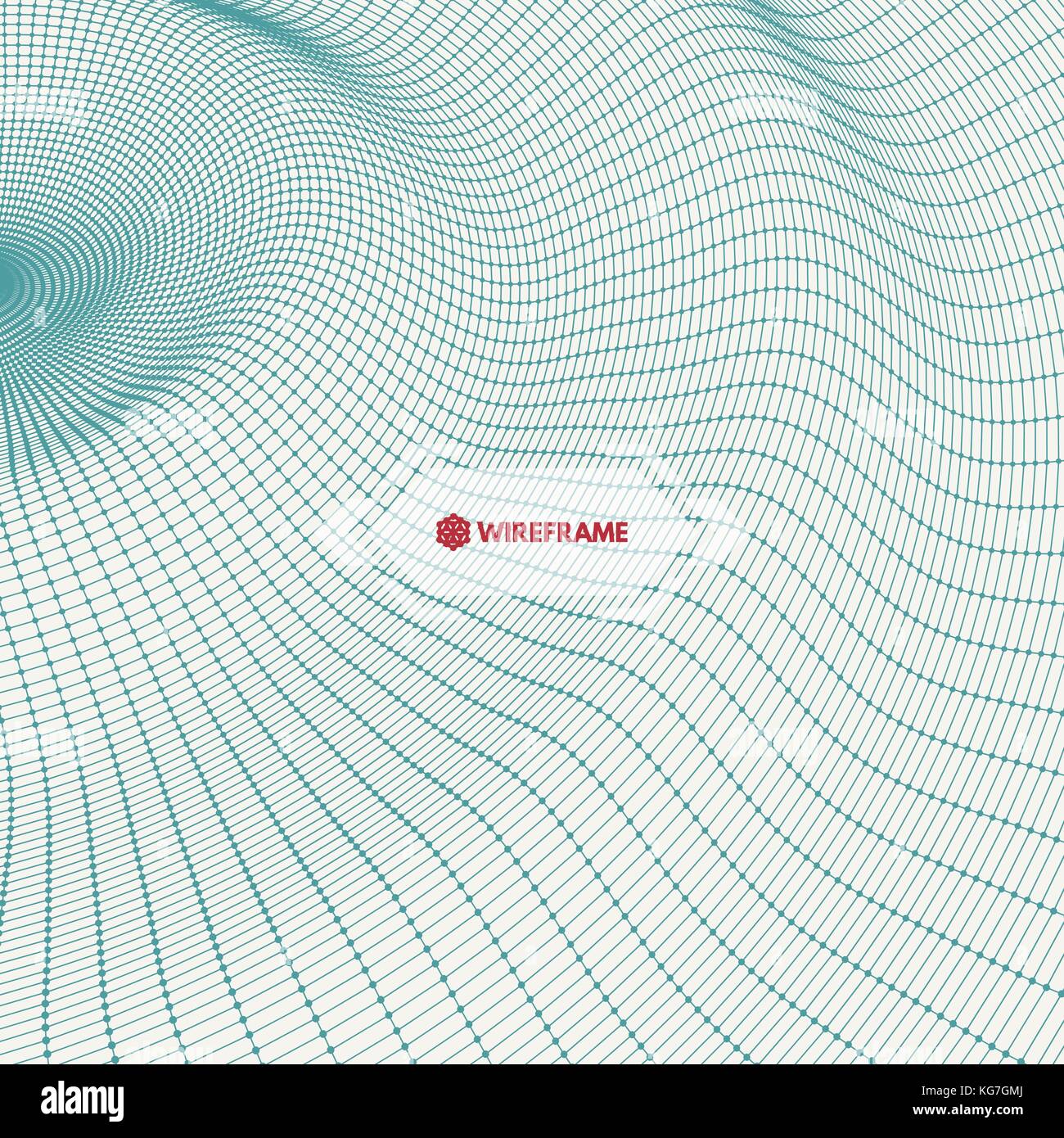 Lattice Structure. Science or Technology Background. Graphic Design. 3D ...