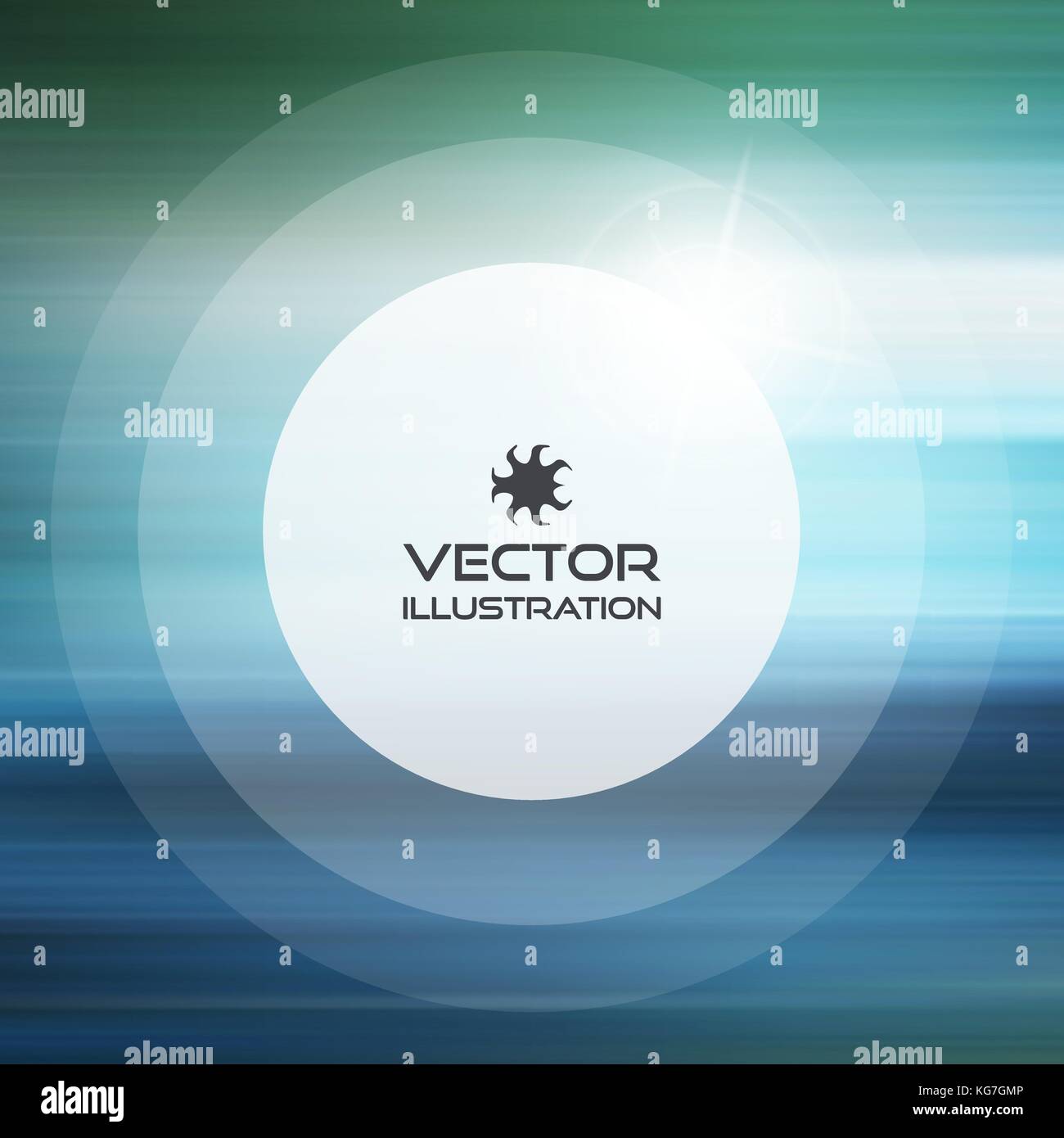 Wave background. Water surface. Vector illustration with place for text ...