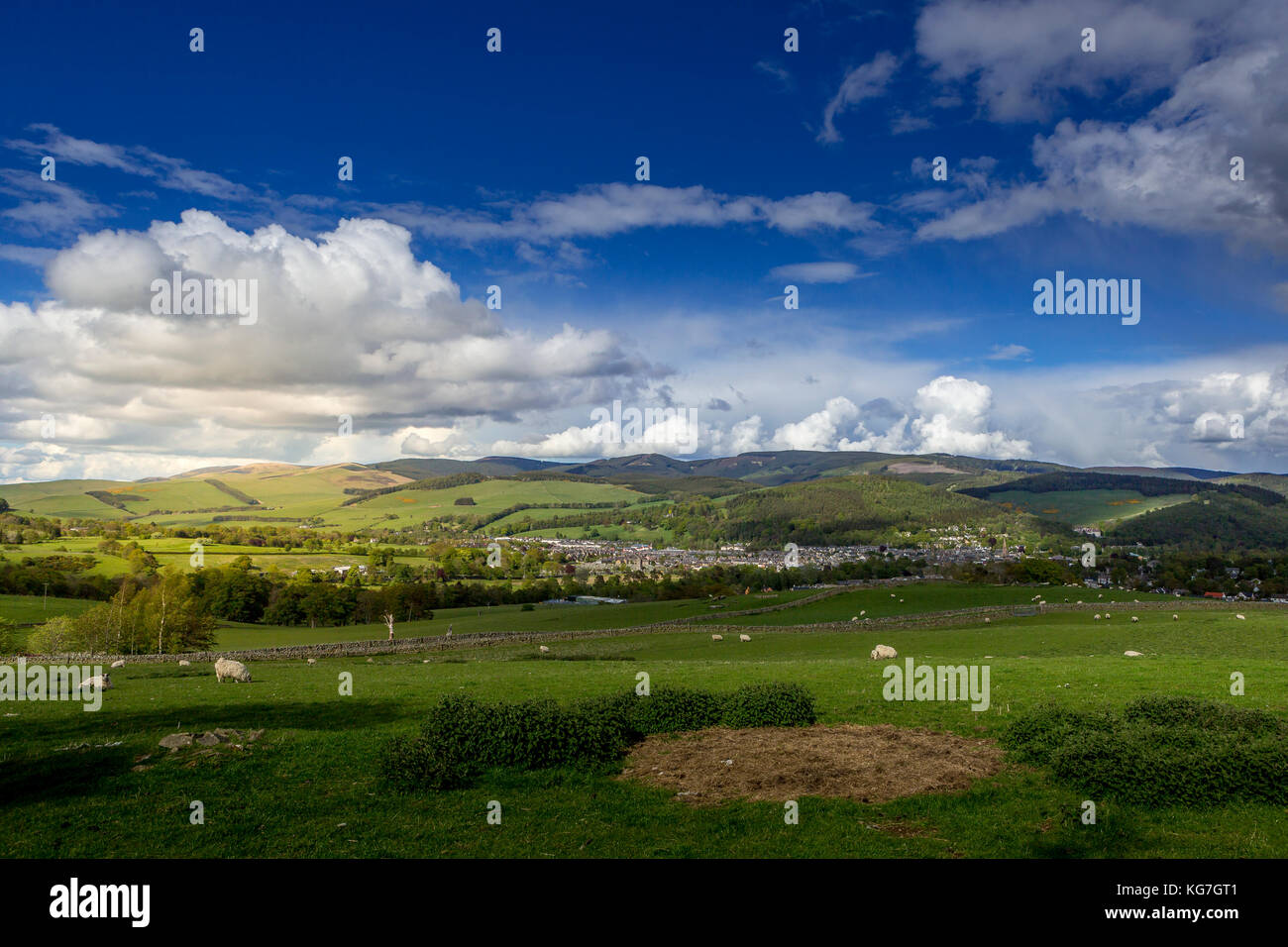 Peebles town hi-res stock photography and images - Alamy