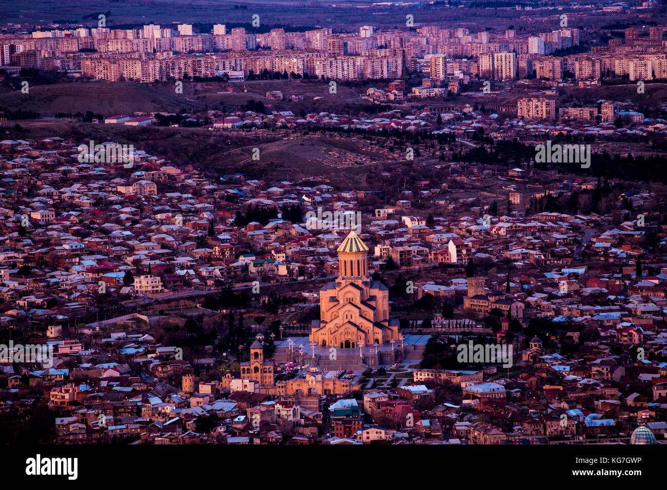 Holy Trinity Cathedral of Tbilisi Stock Photo - Alamy