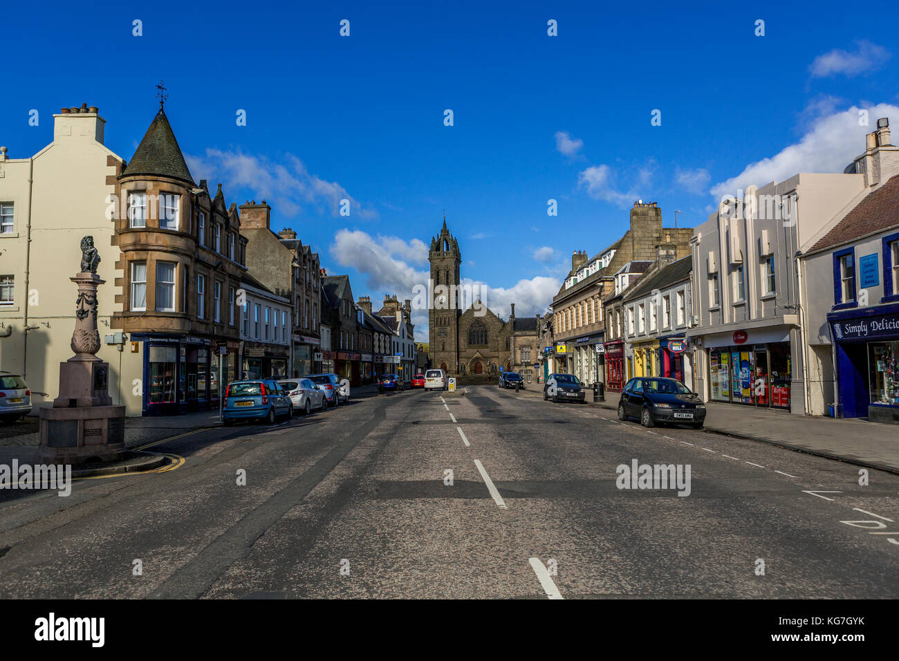 Peebles is a small town in the Borders region of Scotland and lies ...