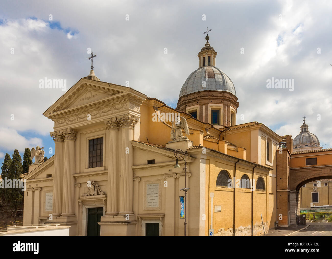 Saint Rocco church in Rome, Italy Stock Photo - Alamy