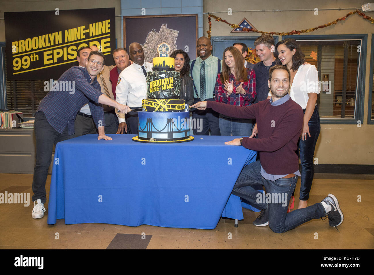 Fox's 'Brooklyn Nine-Nine' 99th Episode celebration at CBS Studio ...