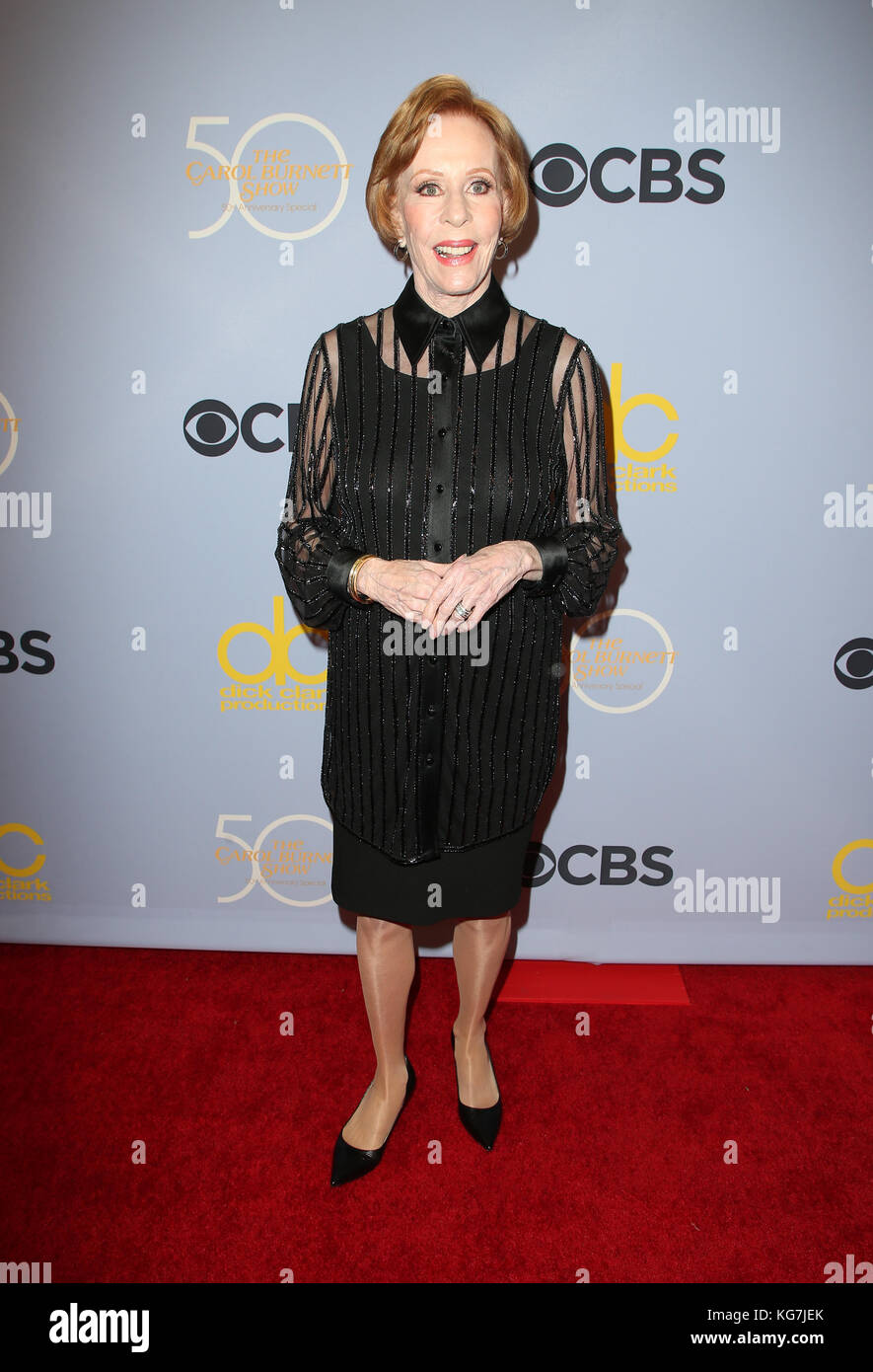CBS' 'The Carol Burnett Show 50th Anniversary Special' - Arrivals Featuring: Carol Burnett Where ...