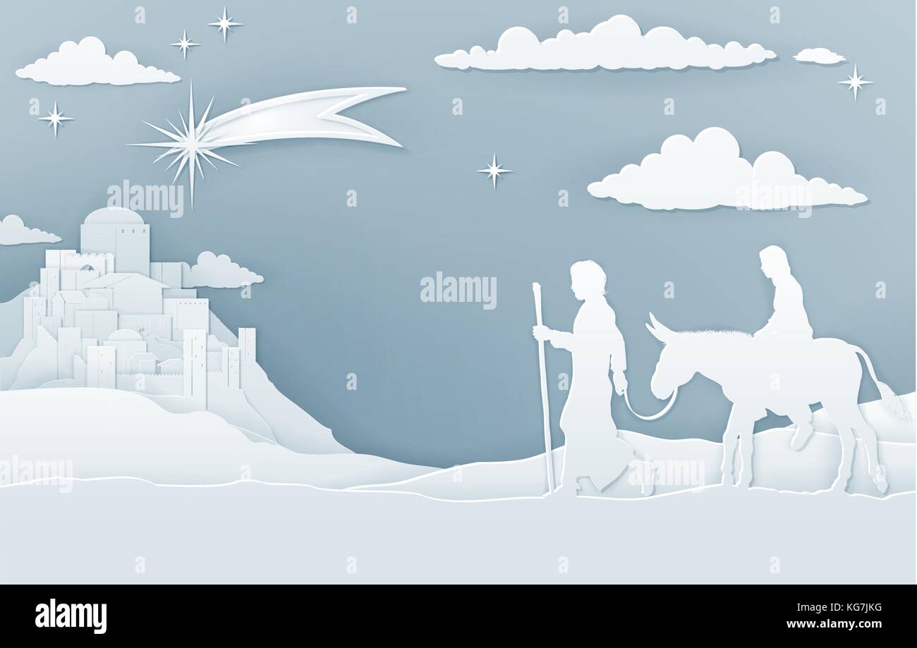 Mary and joseph and bethlehem hi-res stock photography and images - Alamy