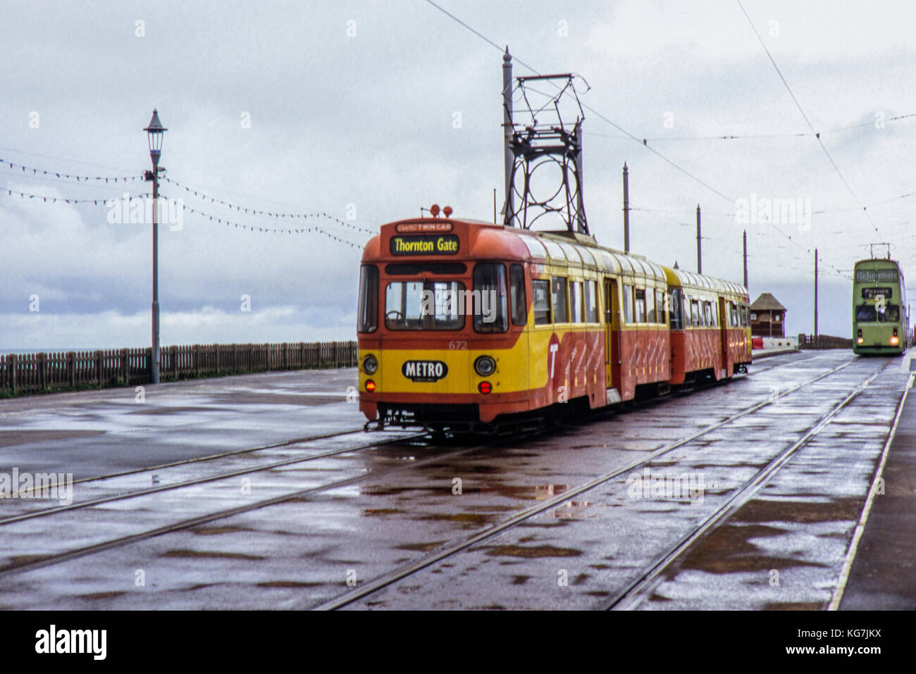 Blackpool tramway history hi-res stock photography and images - Alamy