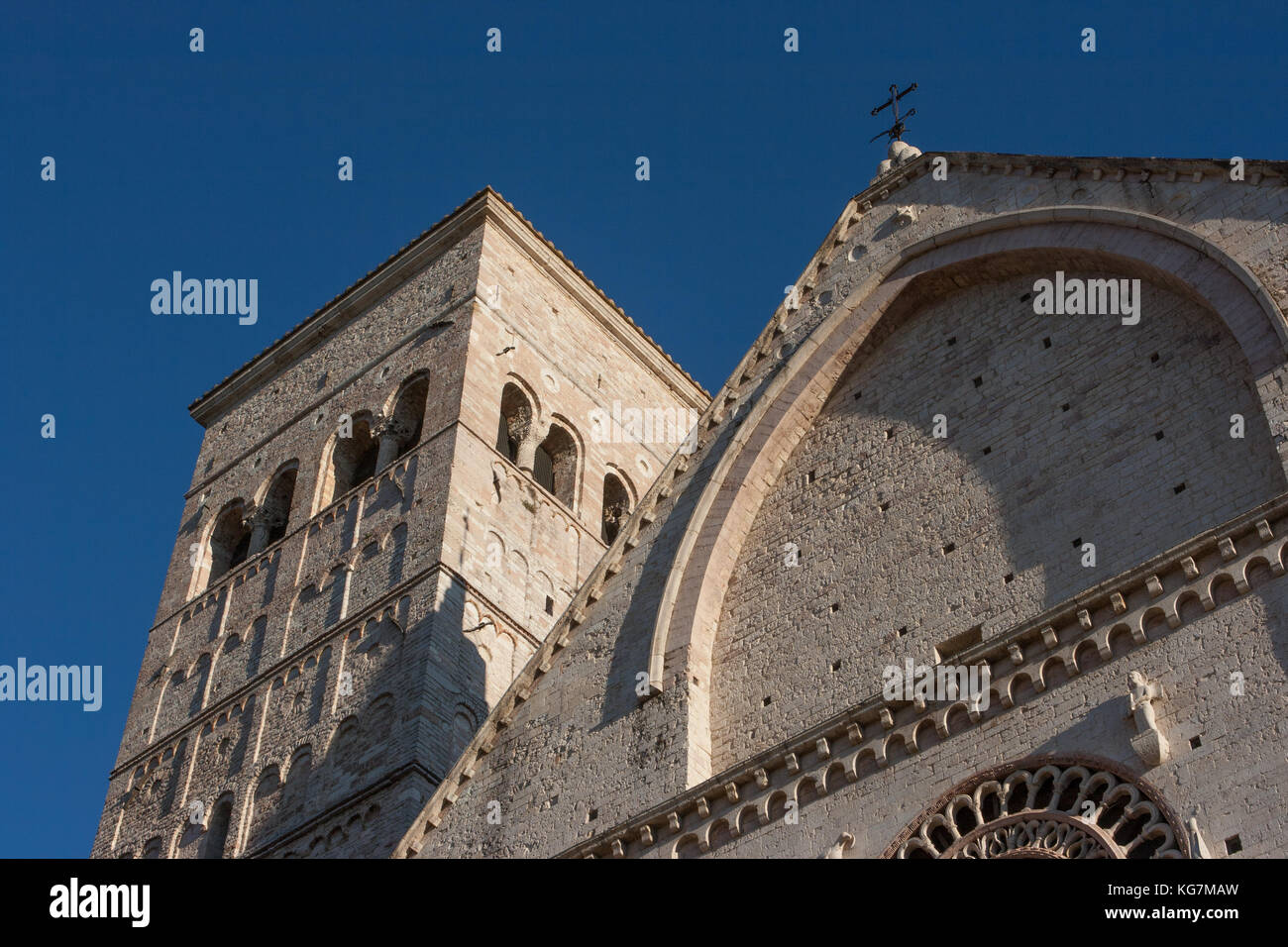 San Rufino Cathedral, Assisi, Umbria, Italy Stock Photo - Alamy