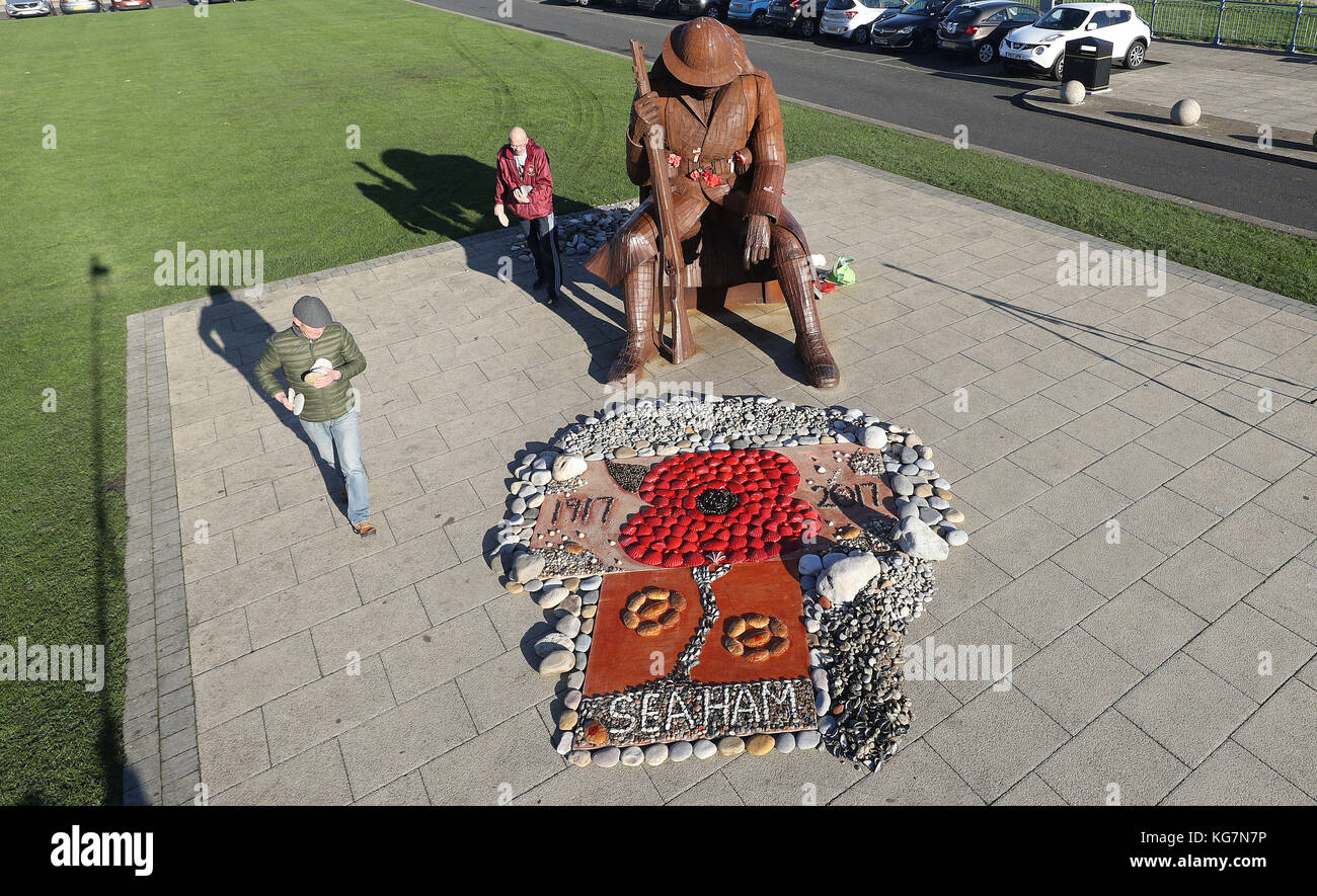 David McKenna (left), 51, and Philip Ridley, 45, who both served in the ...
