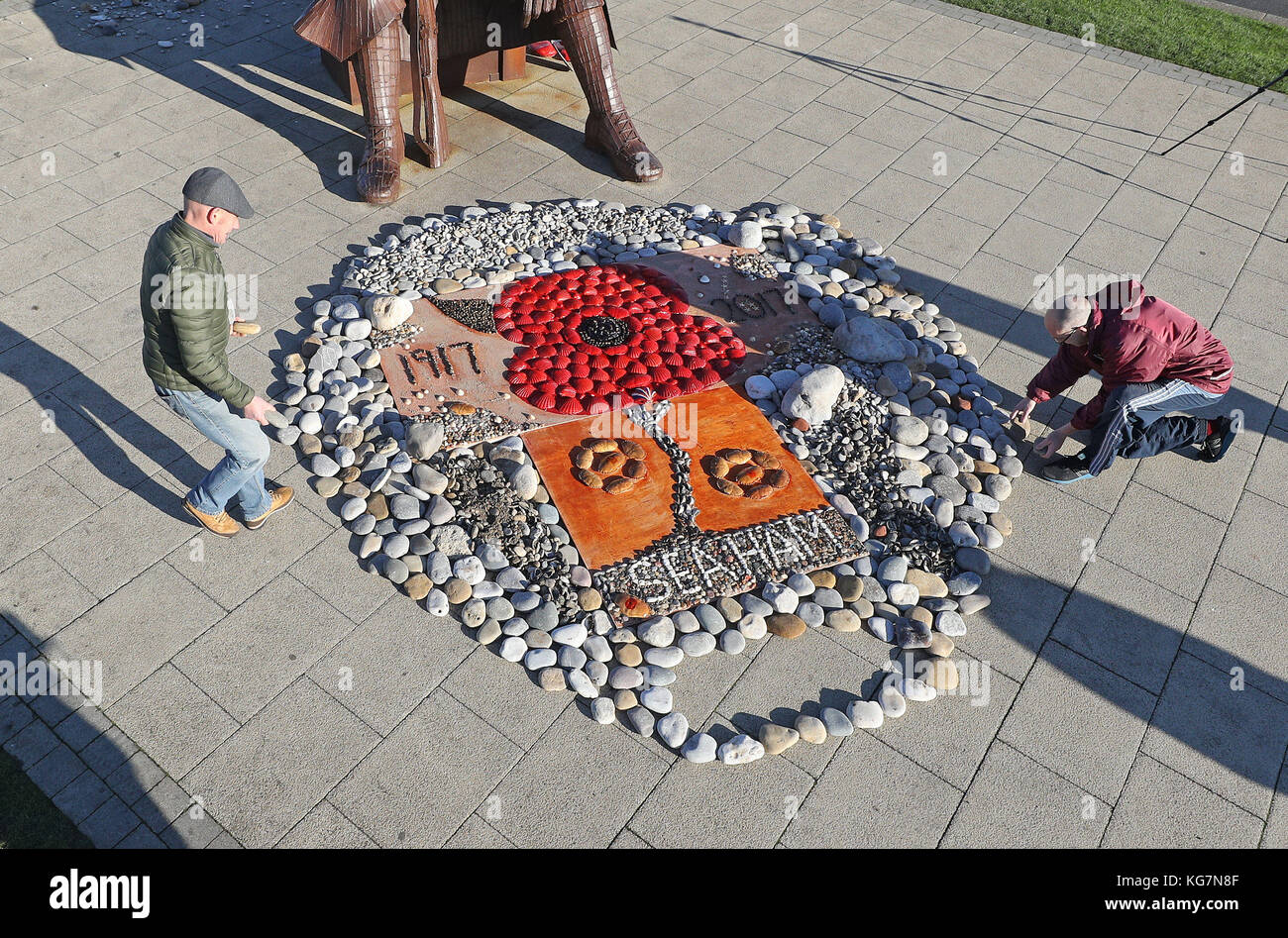 David McKenna (left), 51, and Philip Ridley, 45, who both served in the ...