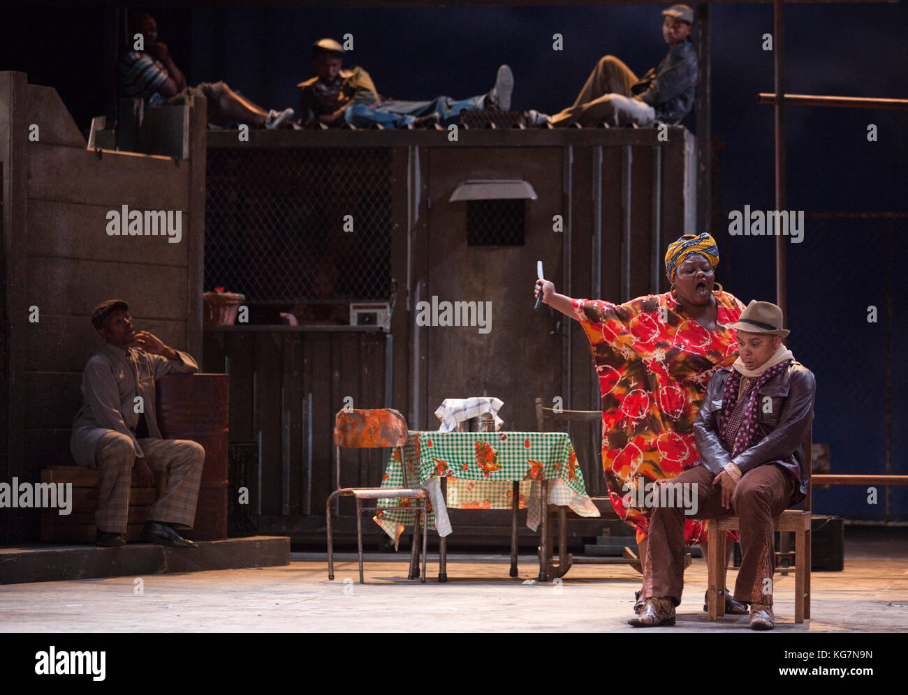 L-R: Miranda Tini as Maria and Victor Ryan Robertson as Sporting Life ...