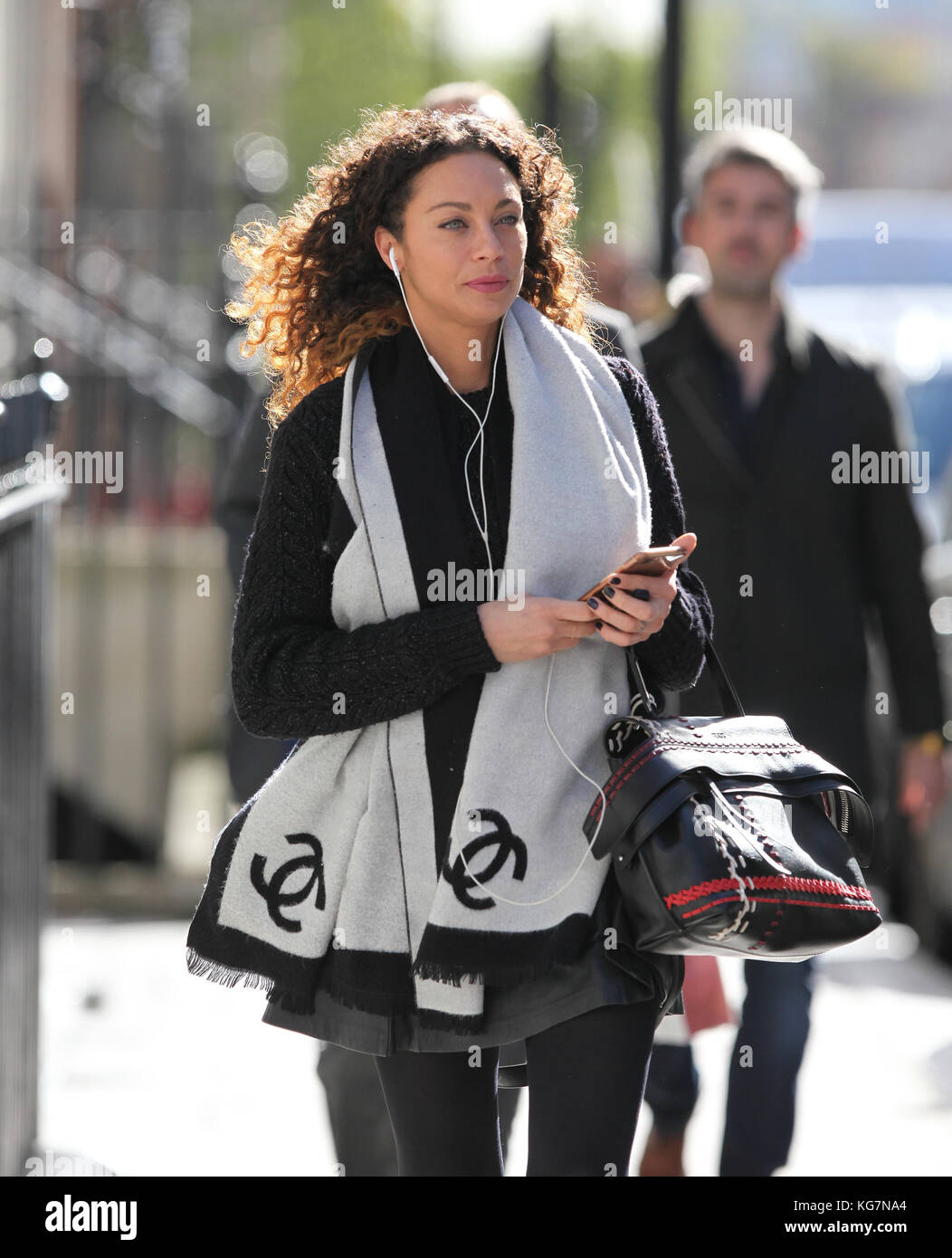 Lilly Becker steps out for lunch with a friend in London. Lilly wore a ...