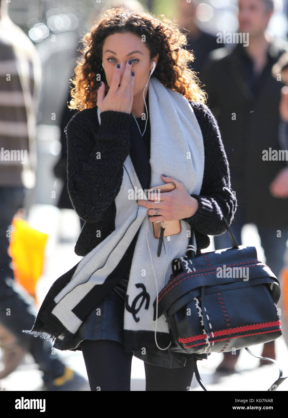 Lilly Becker steps out for lunch with a friend in London. Lilly wore a ...