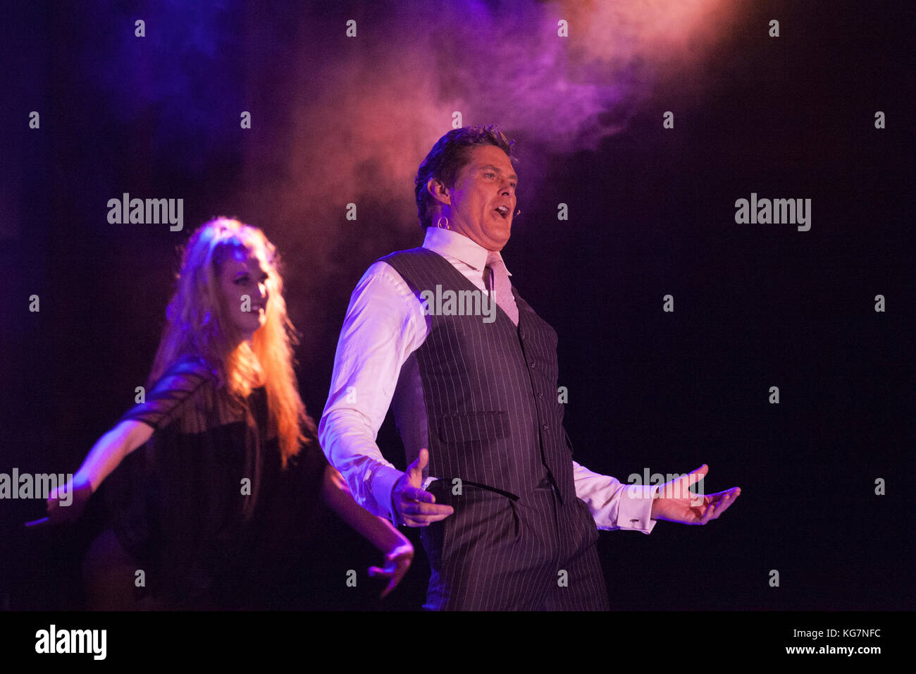 David Hasselhoff performs a one-man show "An Evening with David ...