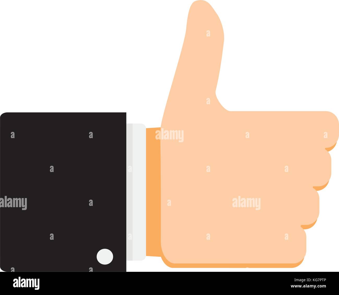 Like symbol thumb up. Like button thumbs up, vector like icon for ... Like symbol thumb up. Like button thumbs up, vector like icon for ...