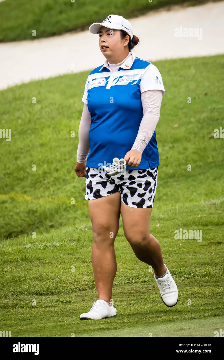 Kuala Lumpur, Malaysia. 29th October, 2017. China Shanshan Feng at Sime ...