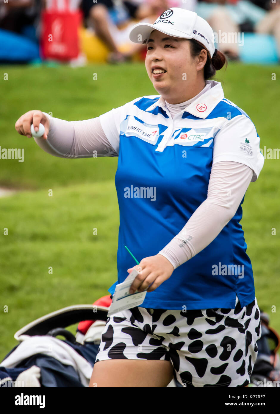 Kuala Lumpur, Malaysia. 29th October, 2017. China Shanshan Feng at Sime ...