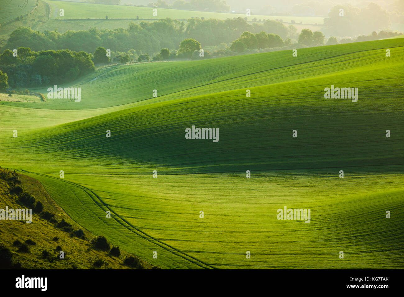 East sussex sunrise spring england hi-res stock photography and images ...