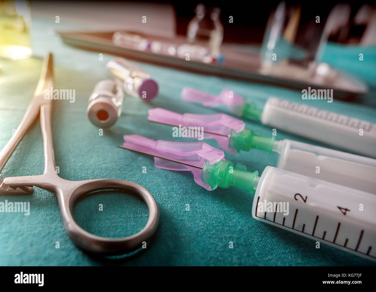 Instrumental Surgical In Operating Room, Conceptual Image Stock Photo ...
