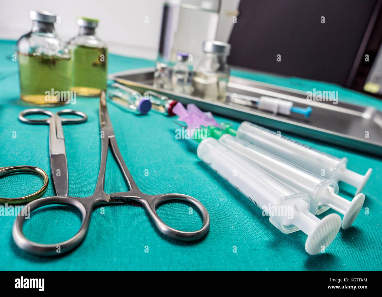 Instrumental Surgical In Operating Room, Conceptual Image Stock Photo ...