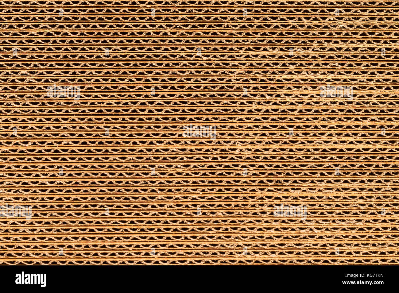 Cardboard textured edges stack up Stock Photo - Alamy