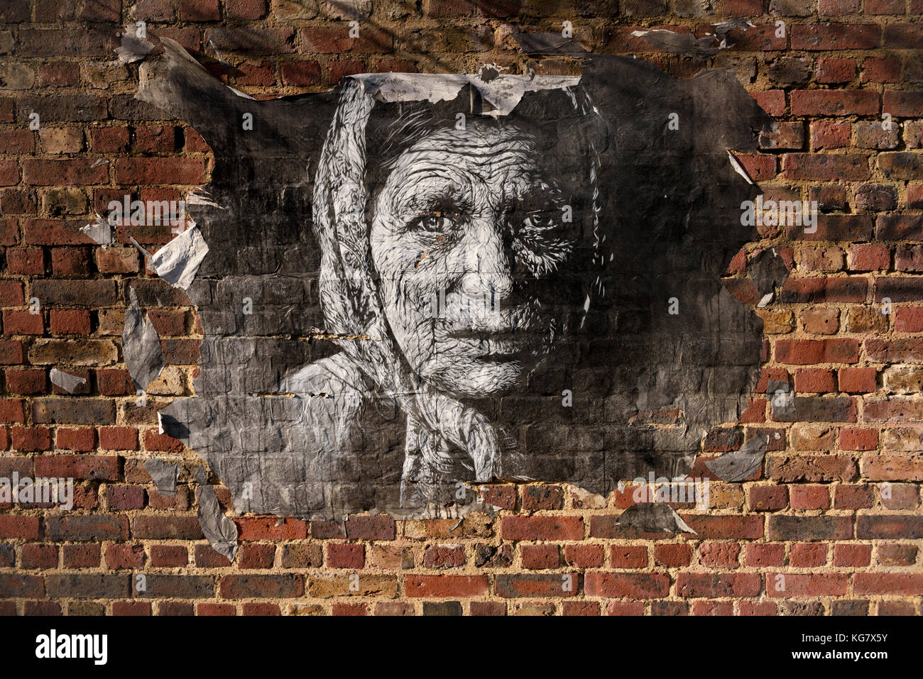 Paste up street art hi-res stock photography and images - Alamy