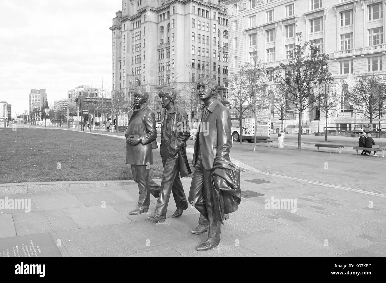 Landscapes and landmarks of Liverpool Stock Photo - Alamy