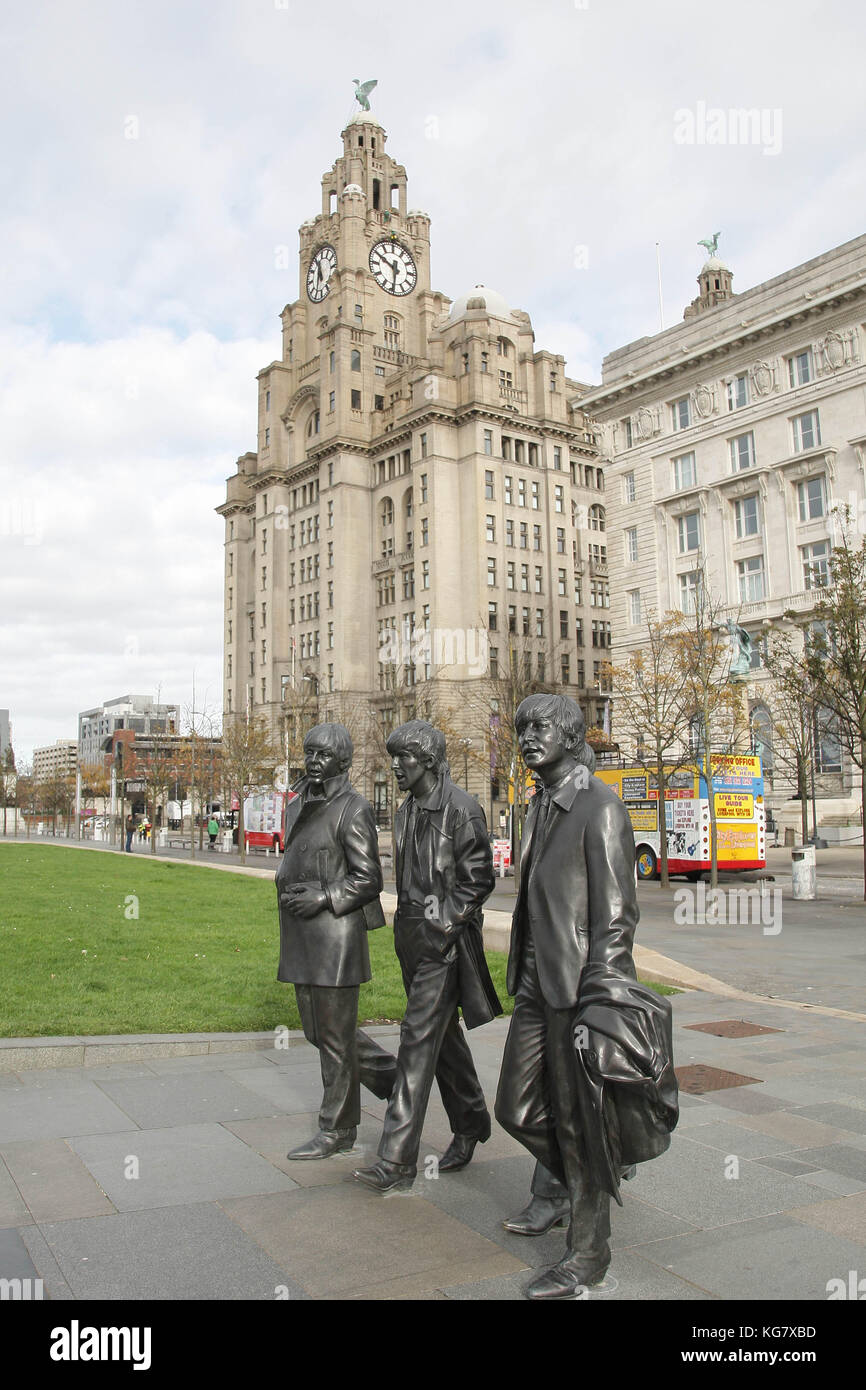 Landscapes and landmarks of Liverpool Stock Photo - Alamy