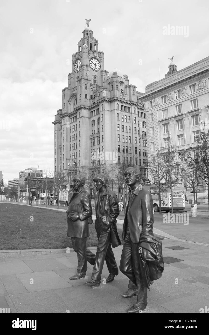 Landscapes and landmarks of Liverpool Stock Photo - Alamy