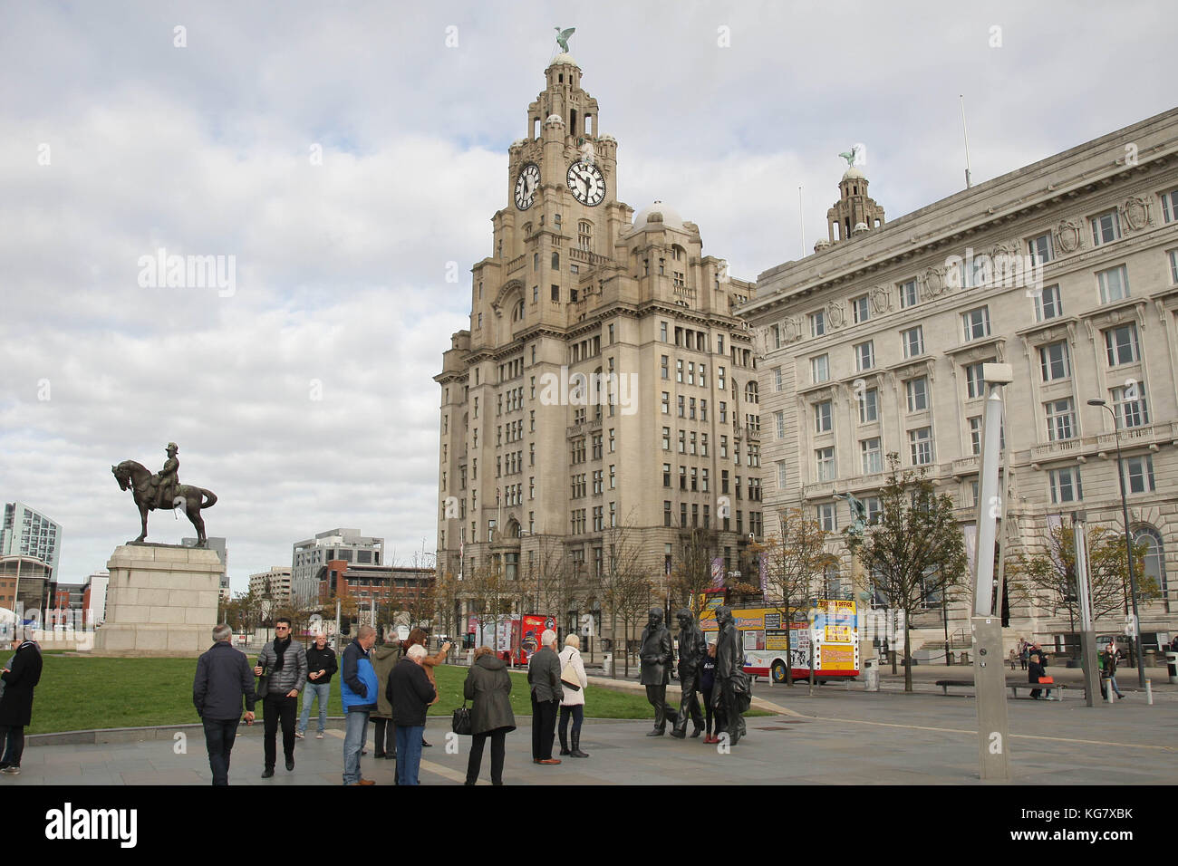 Landscapes and landmarks of Liverpool Stock Photo - Alamy