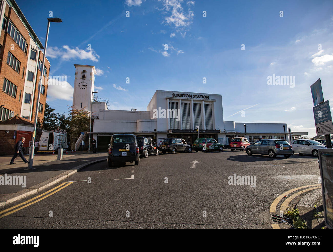 Surbiton Train Station, UK Stock Photo - Alamy