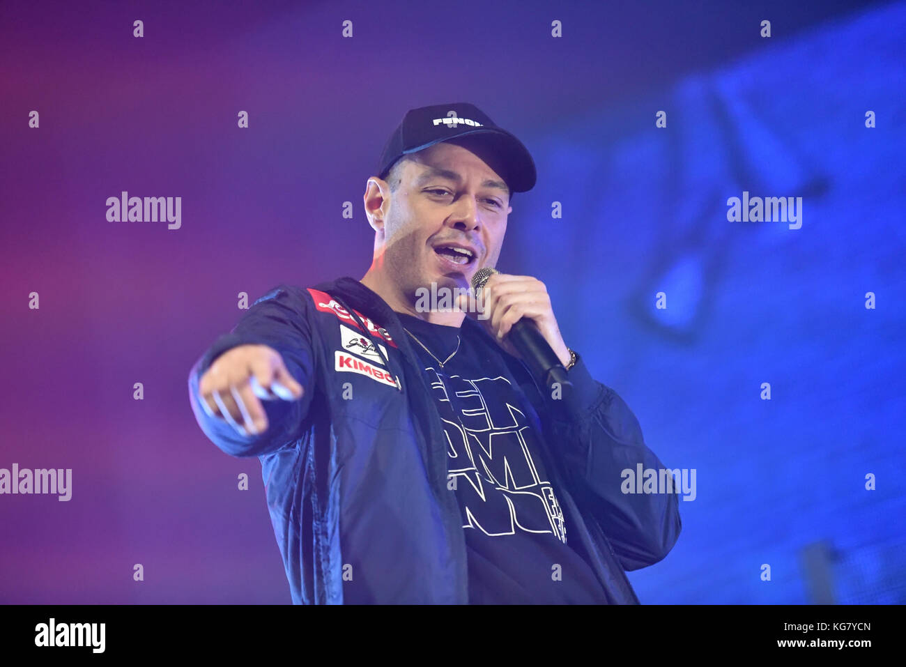Napoli, Italy. 04th Nov, 2017. The Italian rapper and songwriter Fabri ...
