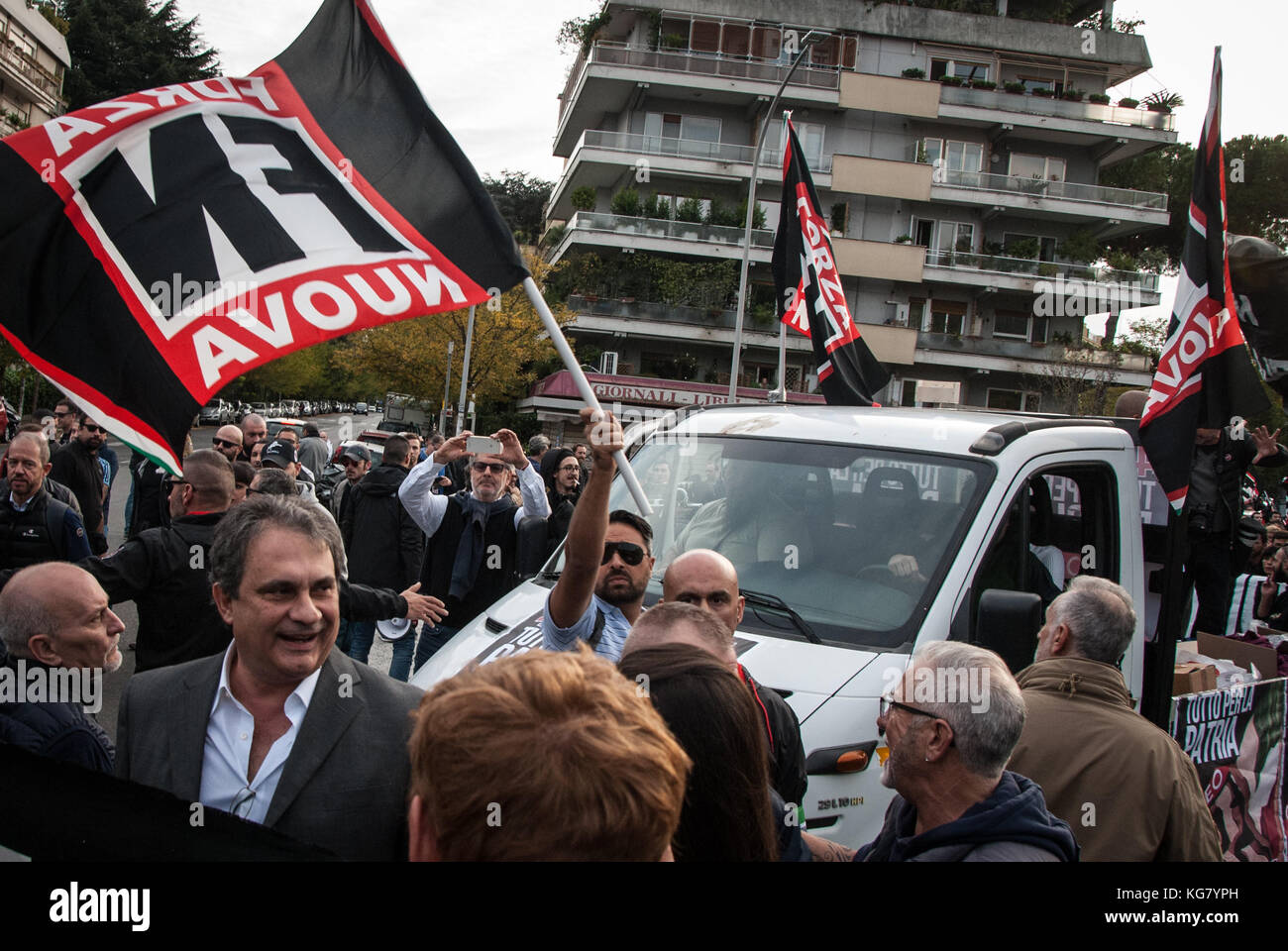 Rome, Italy. 04th Nov, 2017. ROME, ITALY - NOVEMBER, 4: Members of ...