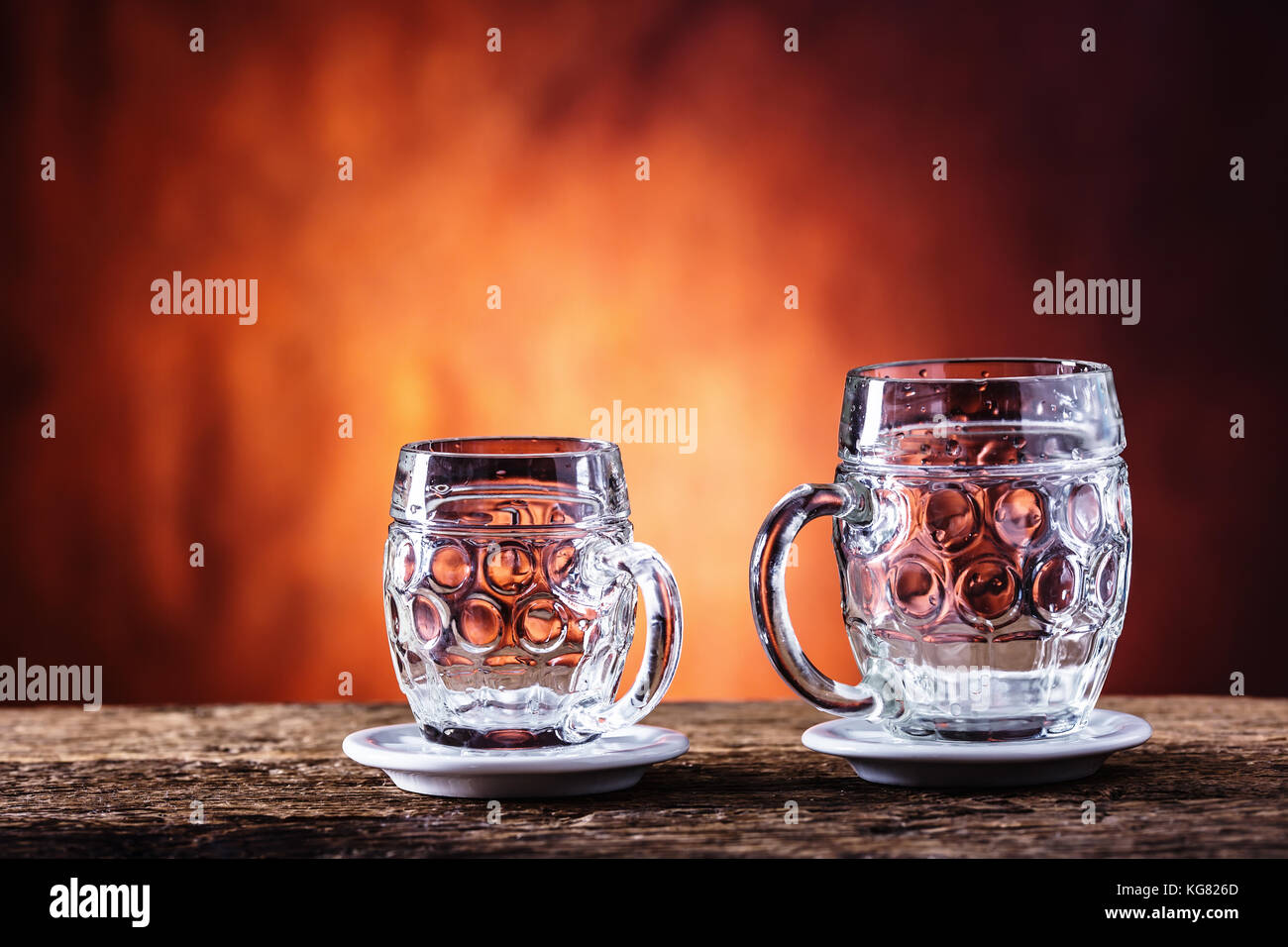 Beer. Two cold beers. Draft beer. Draft ale. Golden beer. Golden ale ...