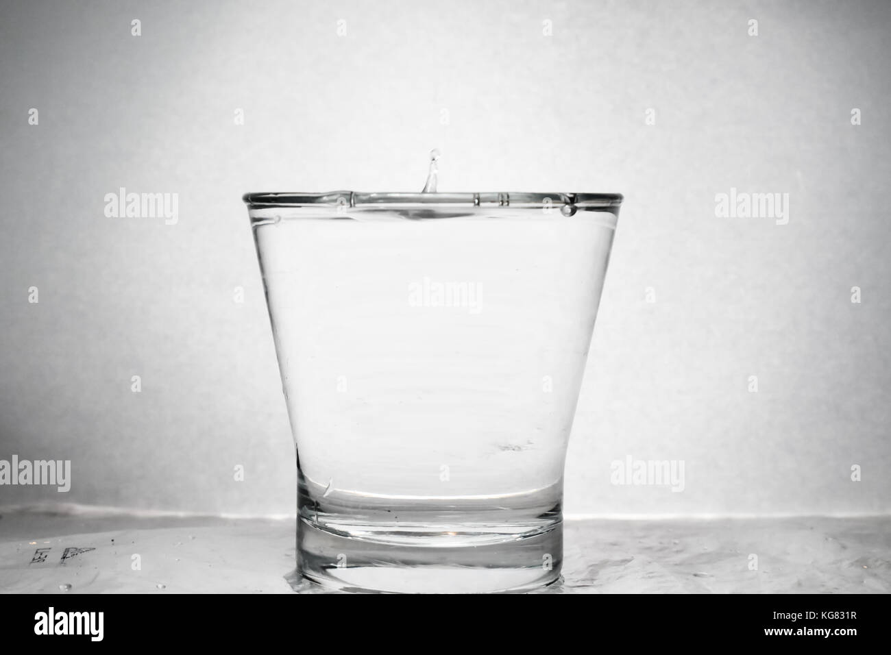Drop in glass hi-res stock photography and images - Alamy