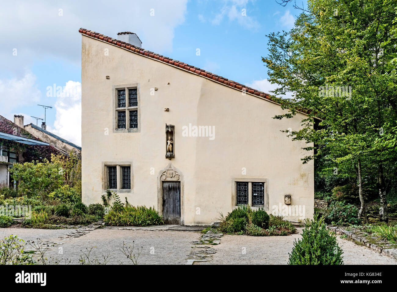 Domremy la Pucelle (France): Birthplace of Joan d' Arc; Geburtsort von ...