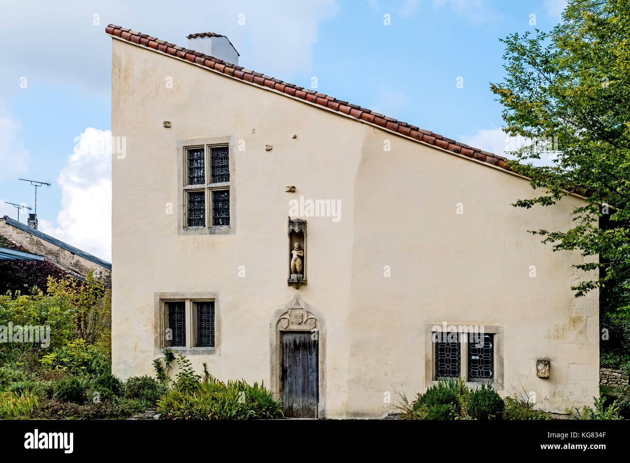 Domremy la Pucelle (France): Birthplace of Joan d' Arc; Geburtsort von ...