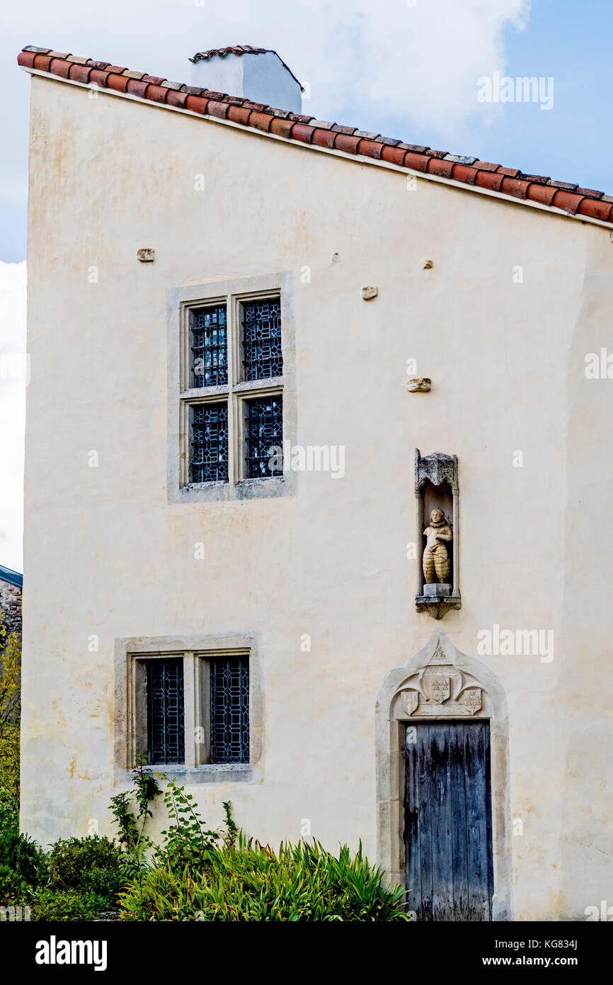 Domremy la Pucelle (France): Birthplace of Joan d' Arc; Geburtsort von ...