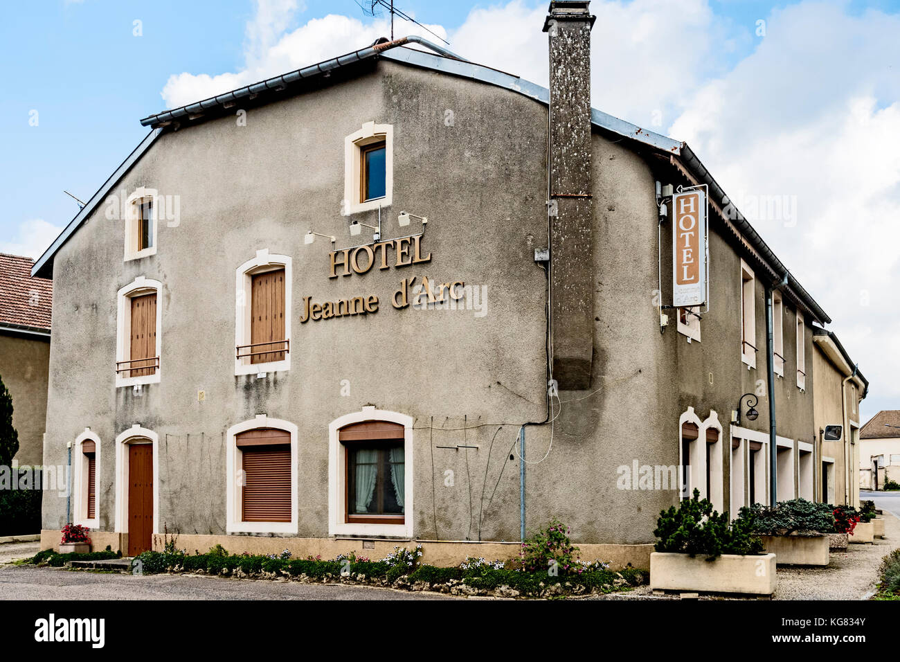 Domremy la Pucelle (France): Birthplace of Joan d' Arc; Geburtsort von ...