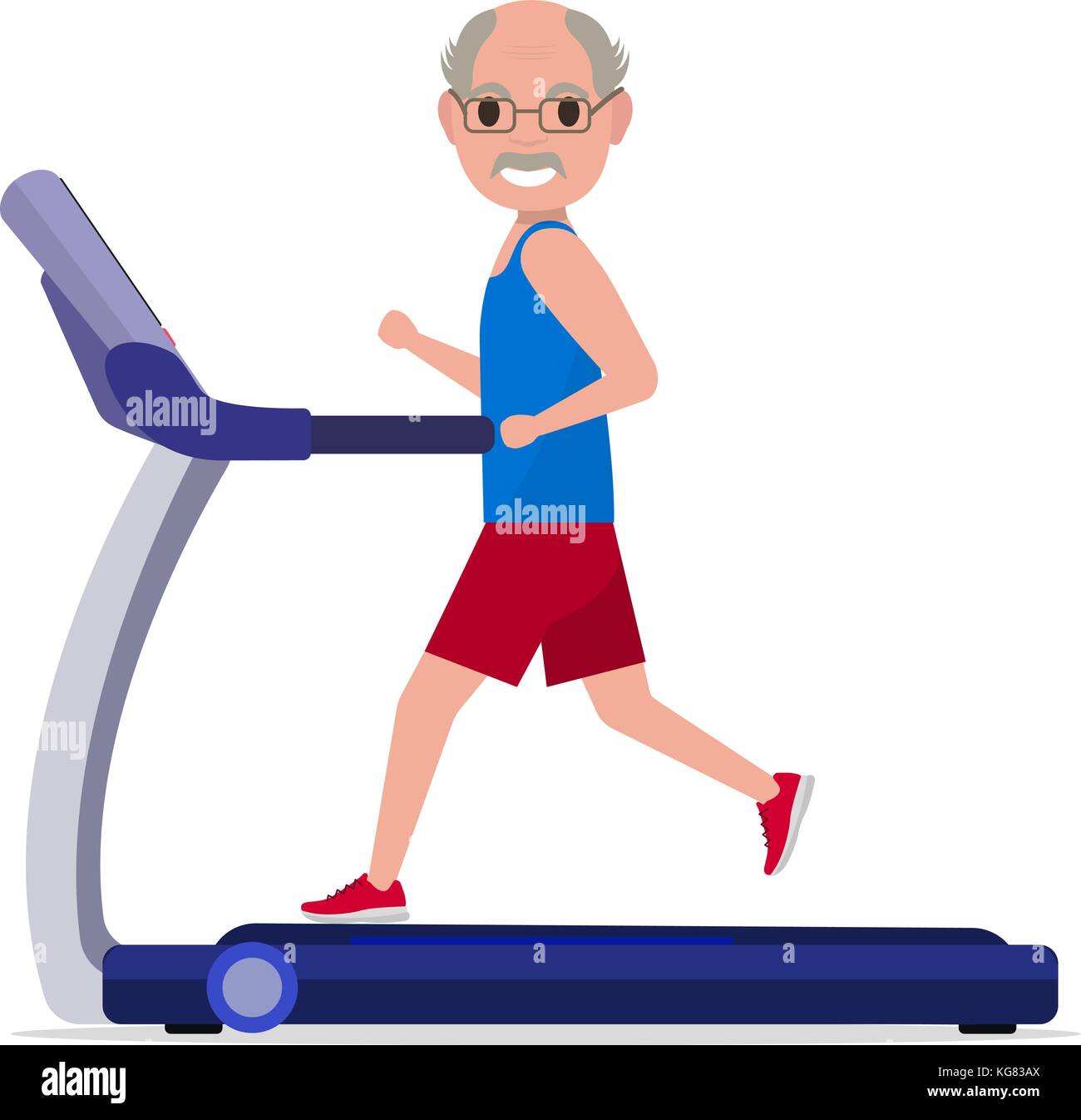 Grandfather grandpa cartoon design hi-res stock photography and images ...