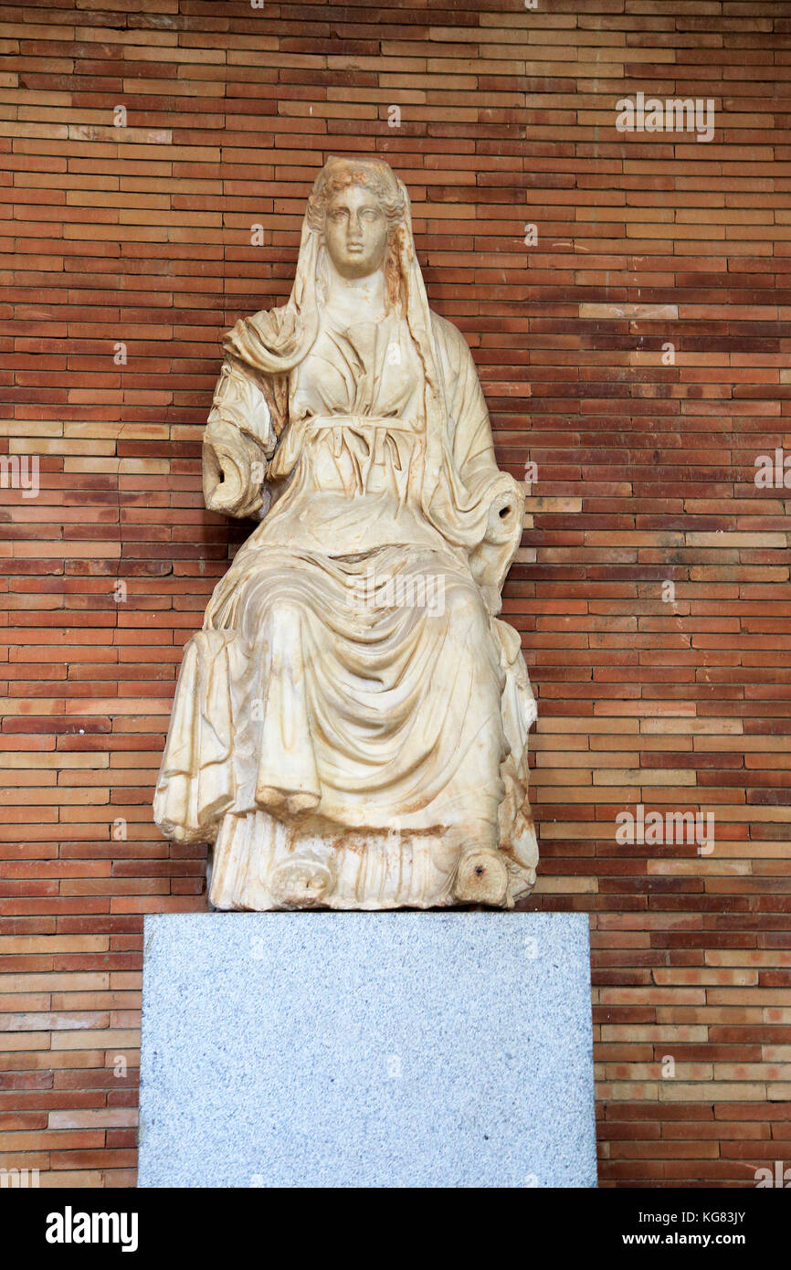 Ceres, goddess of agriculture, Museo Nacional de Arte Romano, national ...