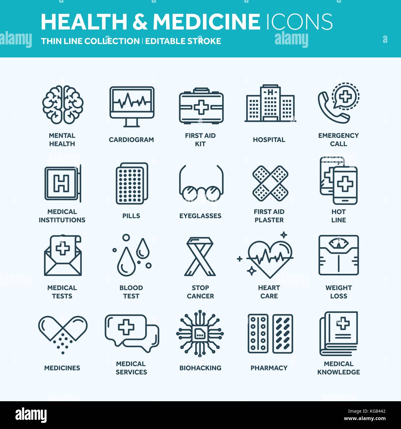 Health care, medicine. First aid. Medical blood tests and diagnostic ...