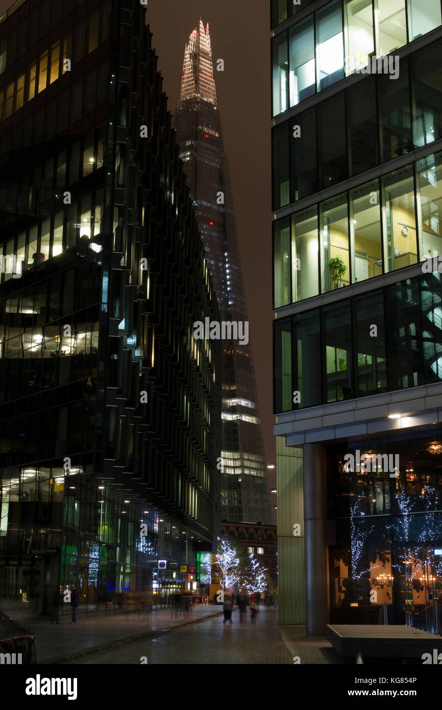The Shard in London, as seen from More London Place Stock Photo - Alamy
