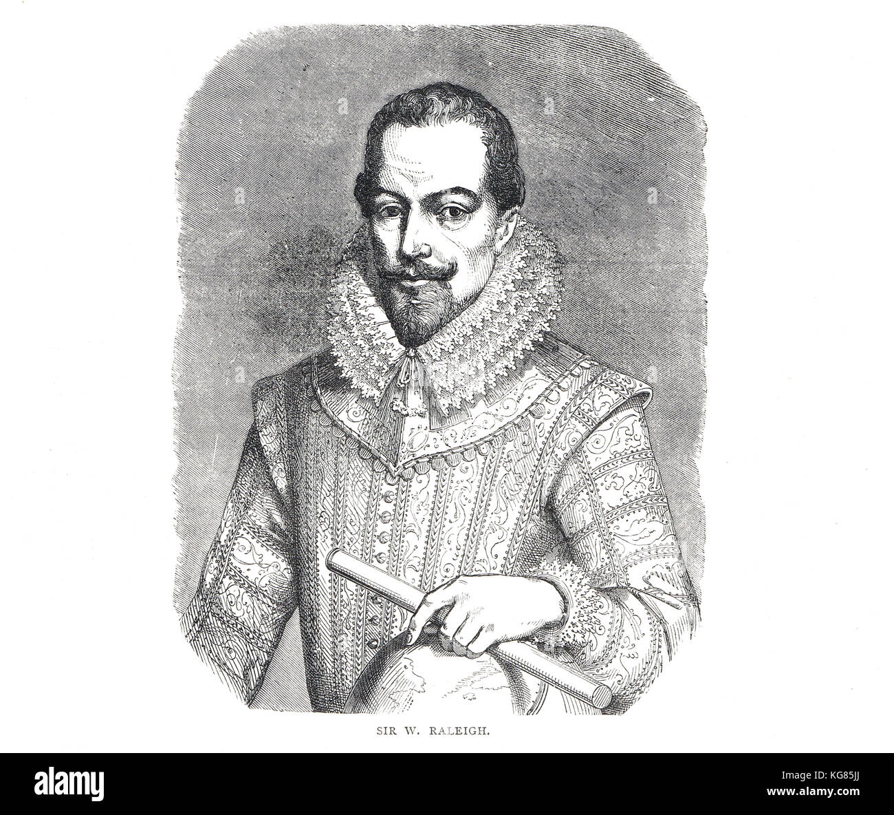 Sir walter raleigh queen elizabeth hi-res stock photography and images ...