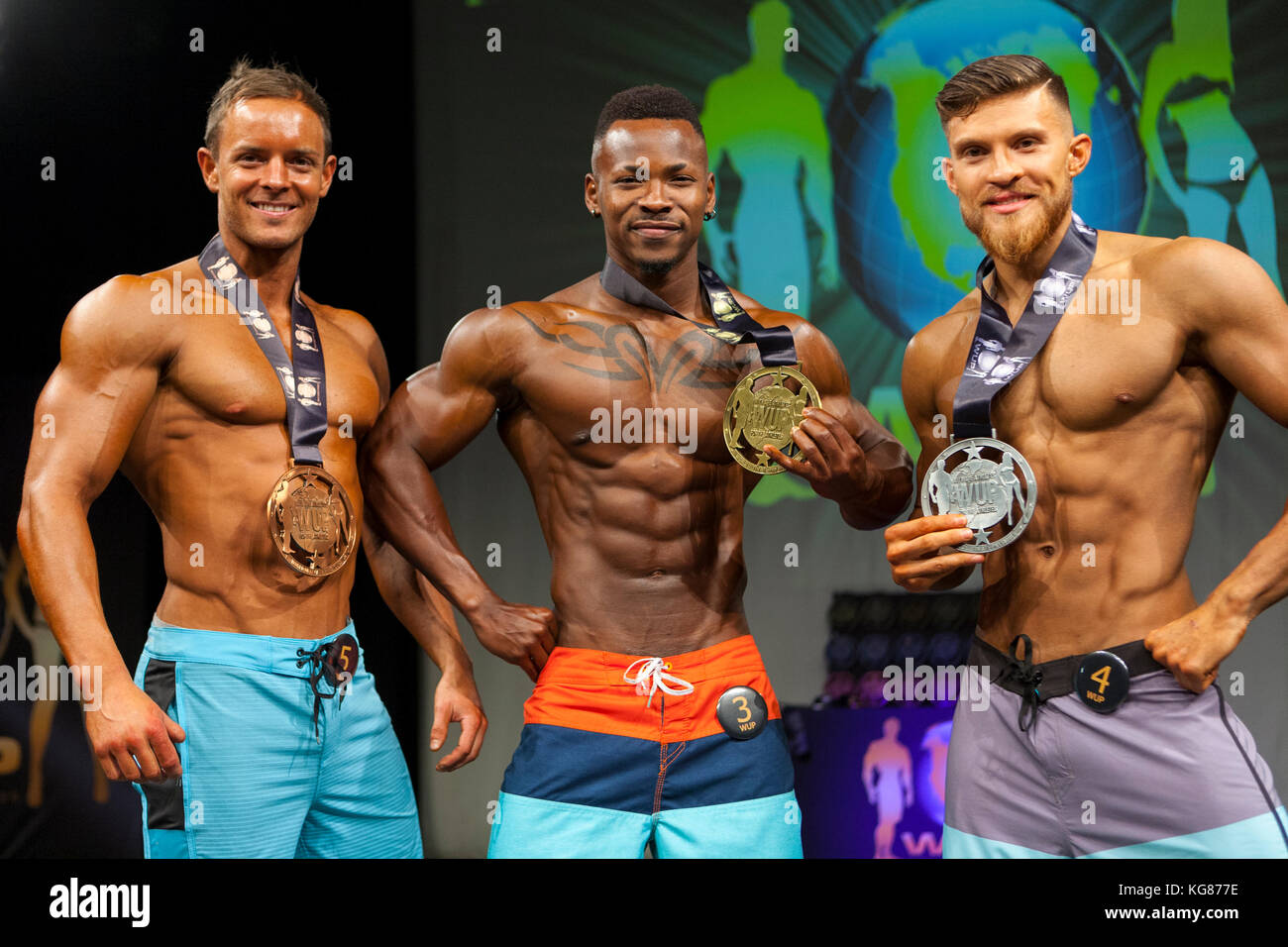 London, UK. 4th November, 2017. The first UK Ultimate Physiques (UKUP ...