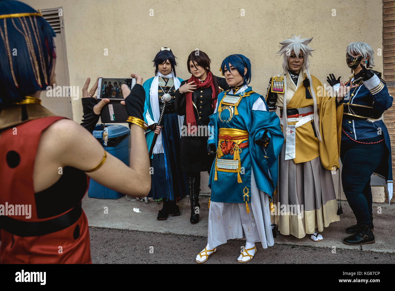 Barcelona, Spain. 4th November, 2017. Cosplayers dressed as their ...