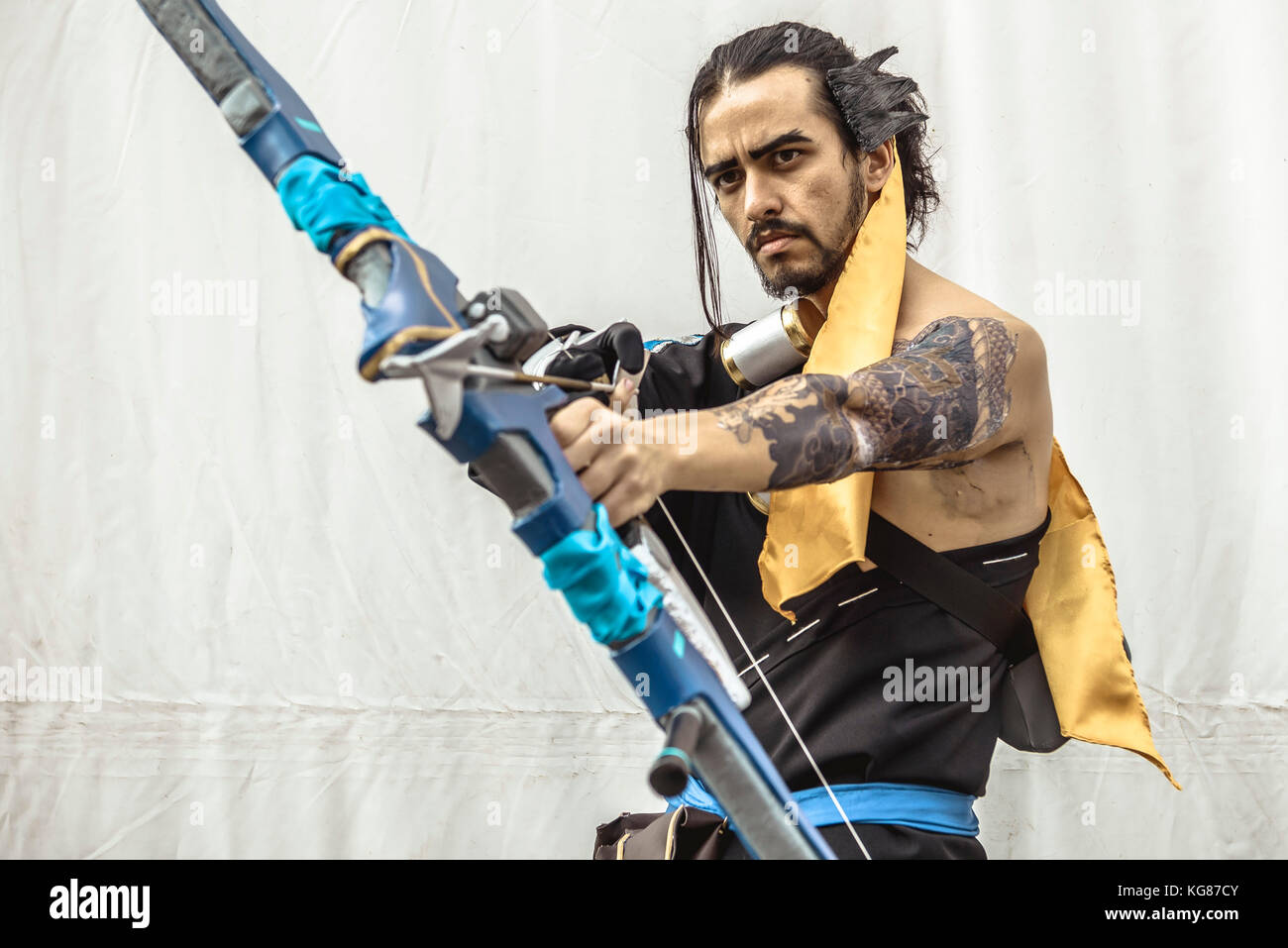 Barcelona, Spain. 4th November, 2017. A cosplayer dressed as his ...