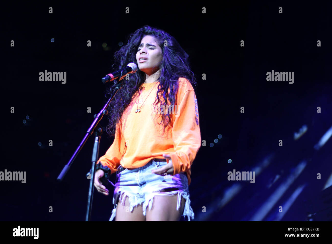 Tampa, Florida, USA. 3rd Nov, 2017. JESSIE REYEZ performing at WiLD 94. ...
