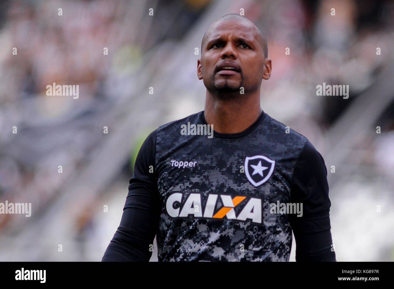 Rio De Janeiro, Brazil. 04th Nov, 2017. Jeferson during Botafogo vs ...